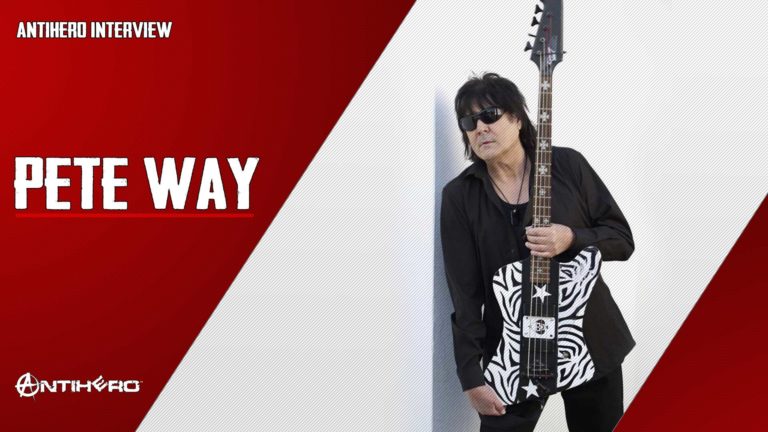 Interview with legendary bassist PETE WAY - Antihero Magazine