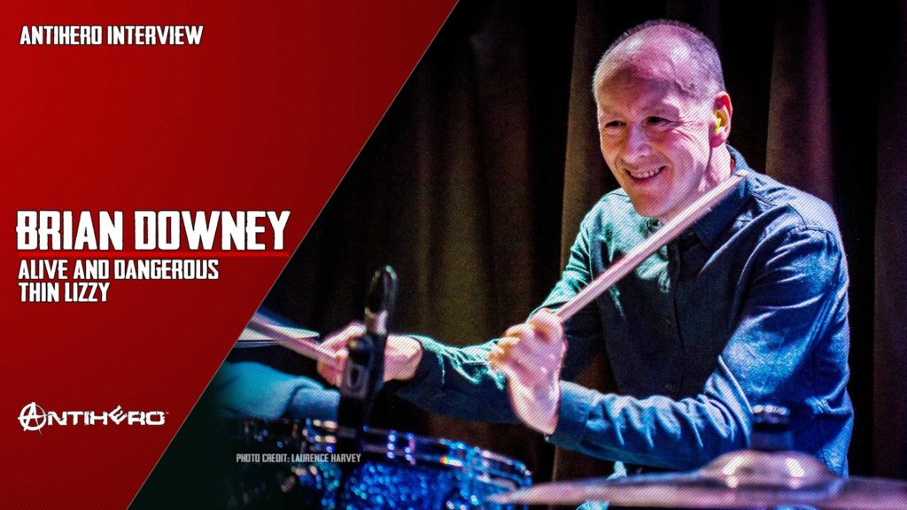 Interview: BRIAN DOWNEY of THIN LIZZY - Antihero Magazine
