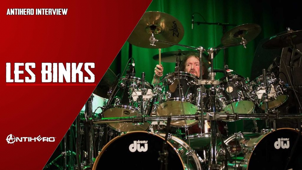 Interview: LES BINKS, former drummer of Judas Priest - Antihero Magazine
