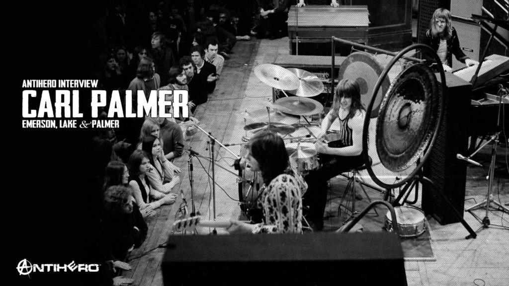 Interview with drumming legend CARL PALMER - Antihero Magazine