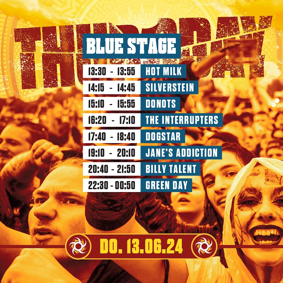Nova Rock timetable out now! - Antihero Magazine