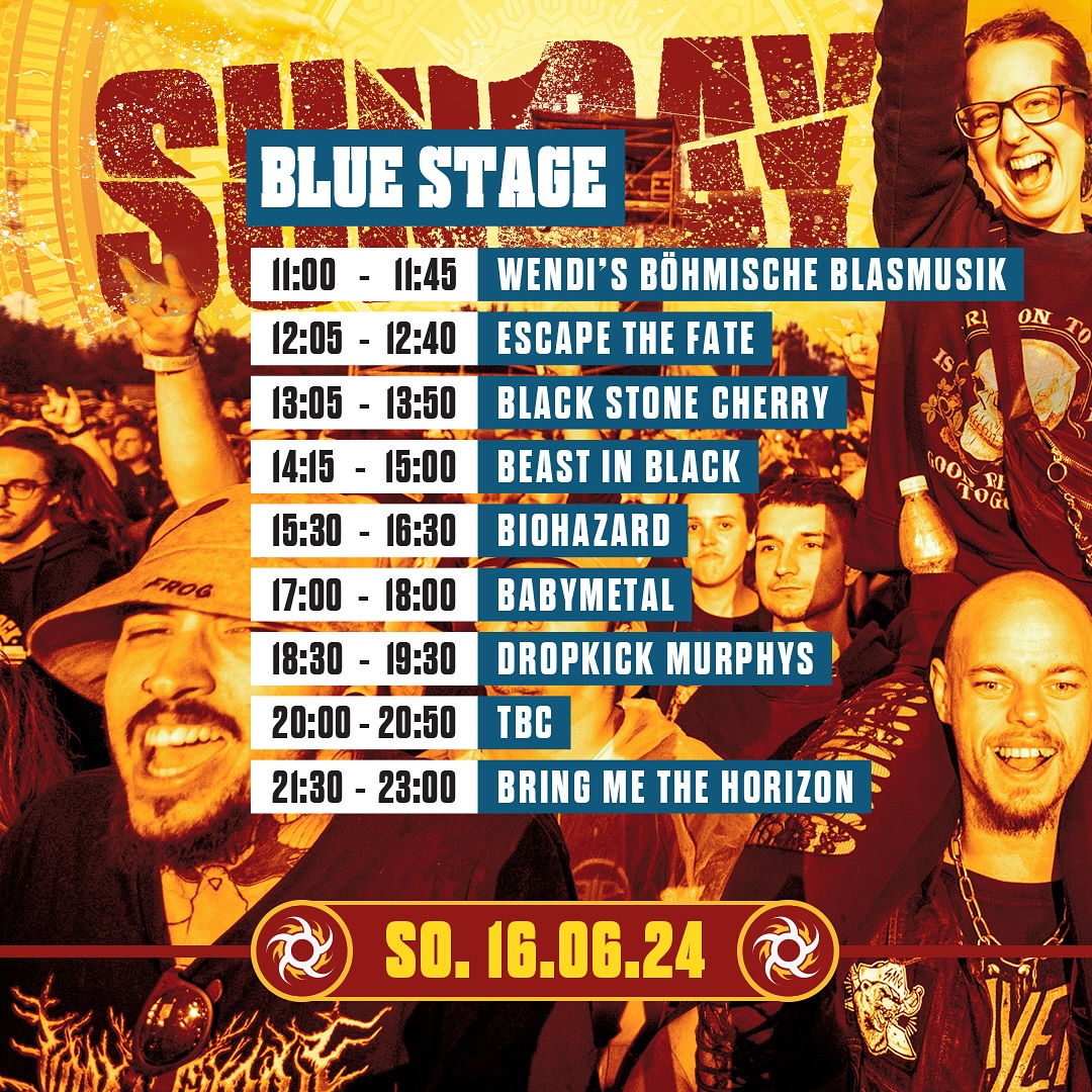 Nova Rock timetable out now! - Antihero Magazine