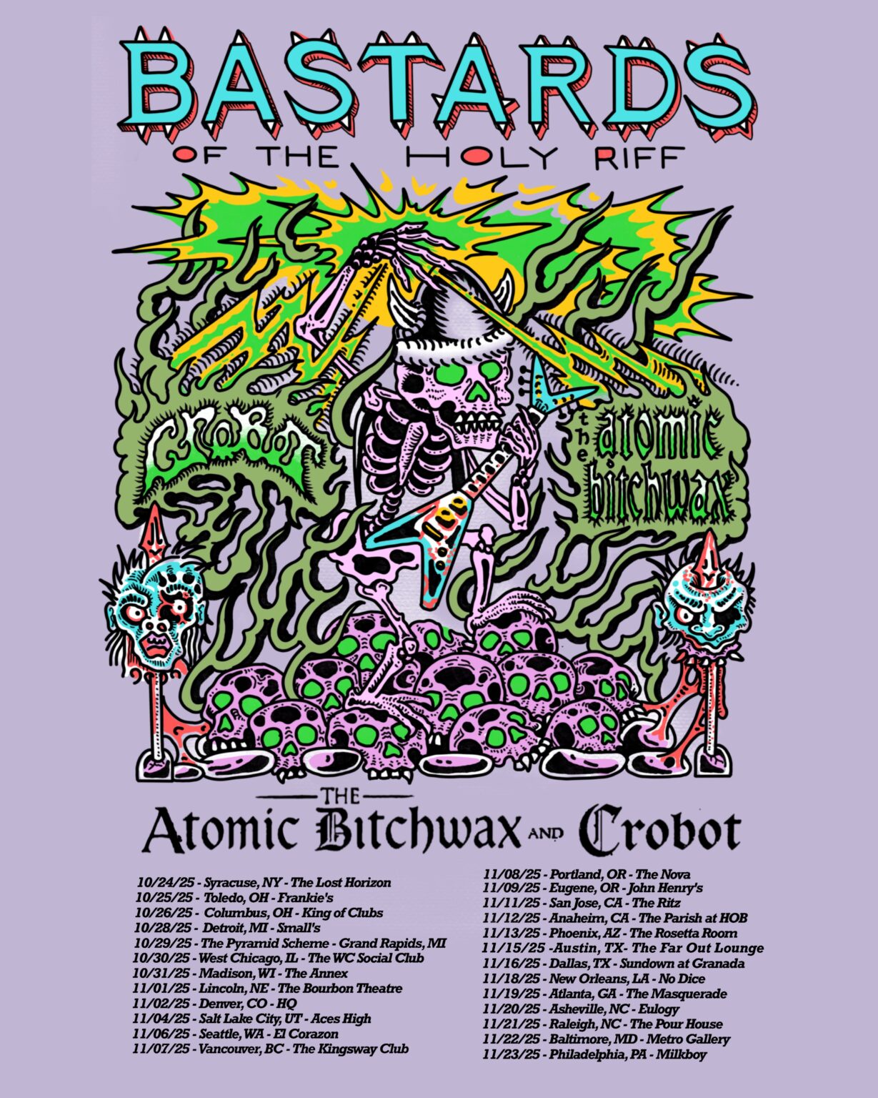 CROBOT To Ignite The Road — Announcing Their Electrifying "Bastards Of ...